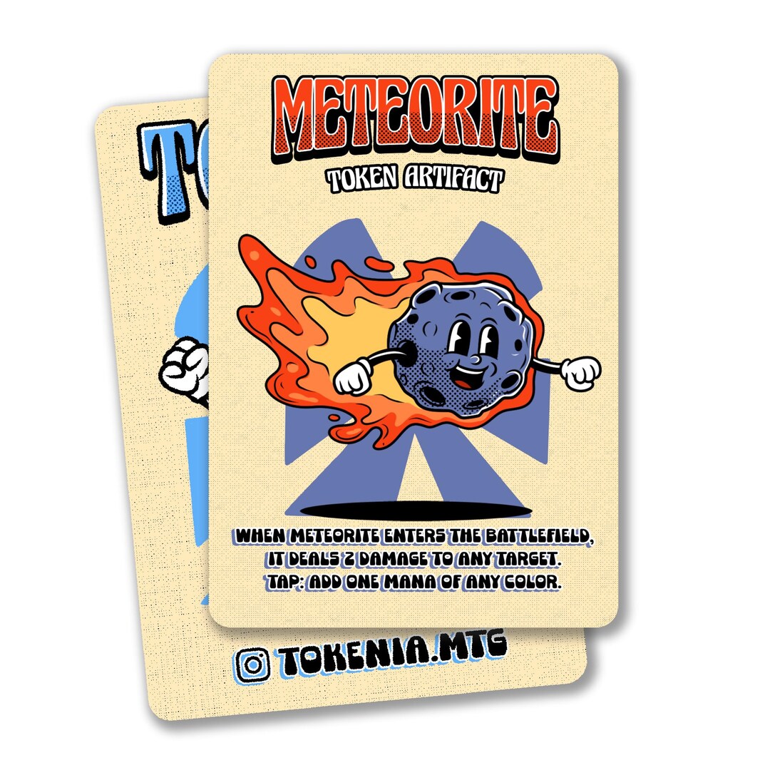 Meteorite Token - Etsy