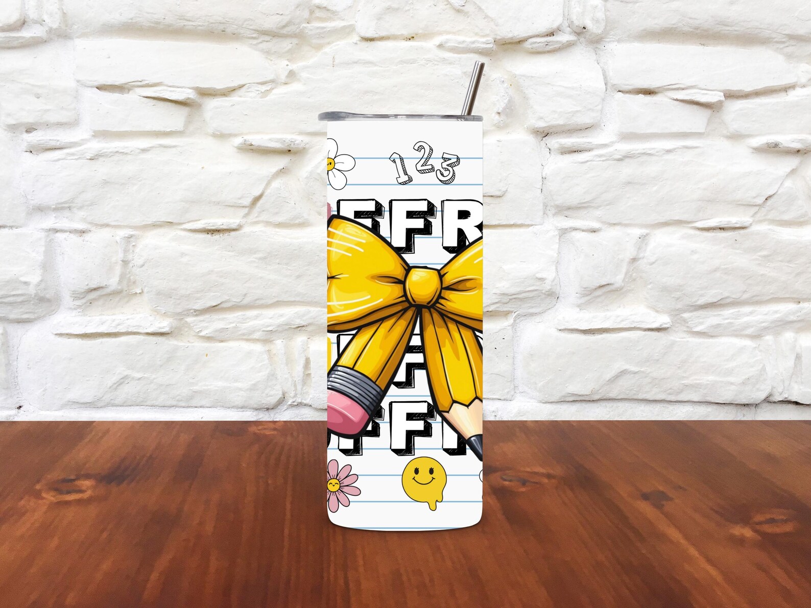 Afrikaans Juffrou Tumbler Design: Retro Teacher Gift (PNG Digital ...