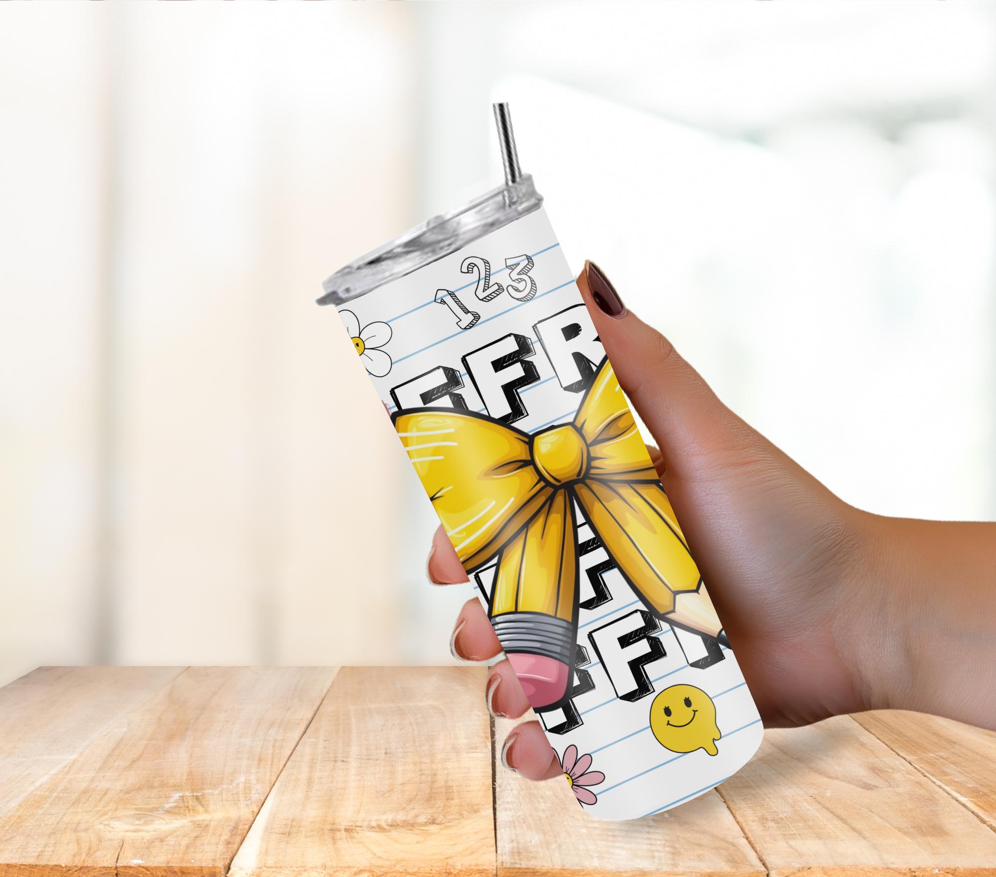 Afrikaans Juffrou Tumbler Design: Retro Teacher Gift (PNG Digital ...