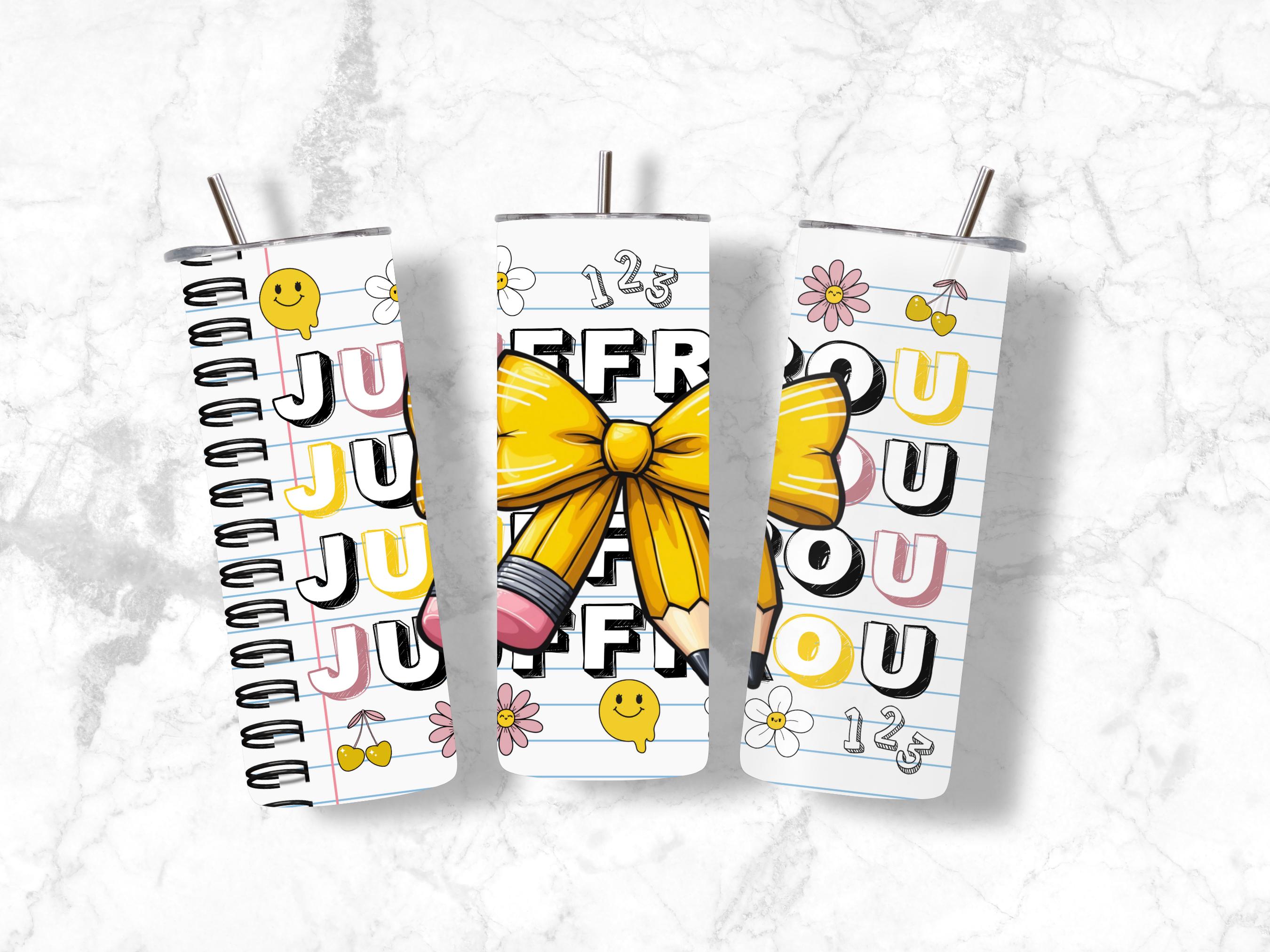 Afrikaans Juffrou Tumbler Design: Retro Teacher Gift (PNG Digital ...