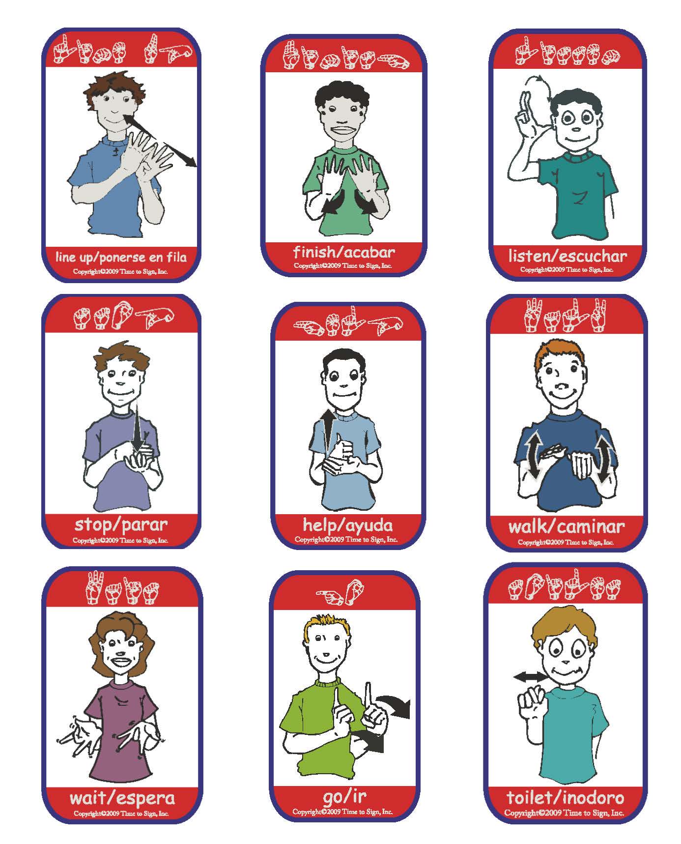 ASL Learning With Small Poster Set: Harnessing the Power Sign Language ...