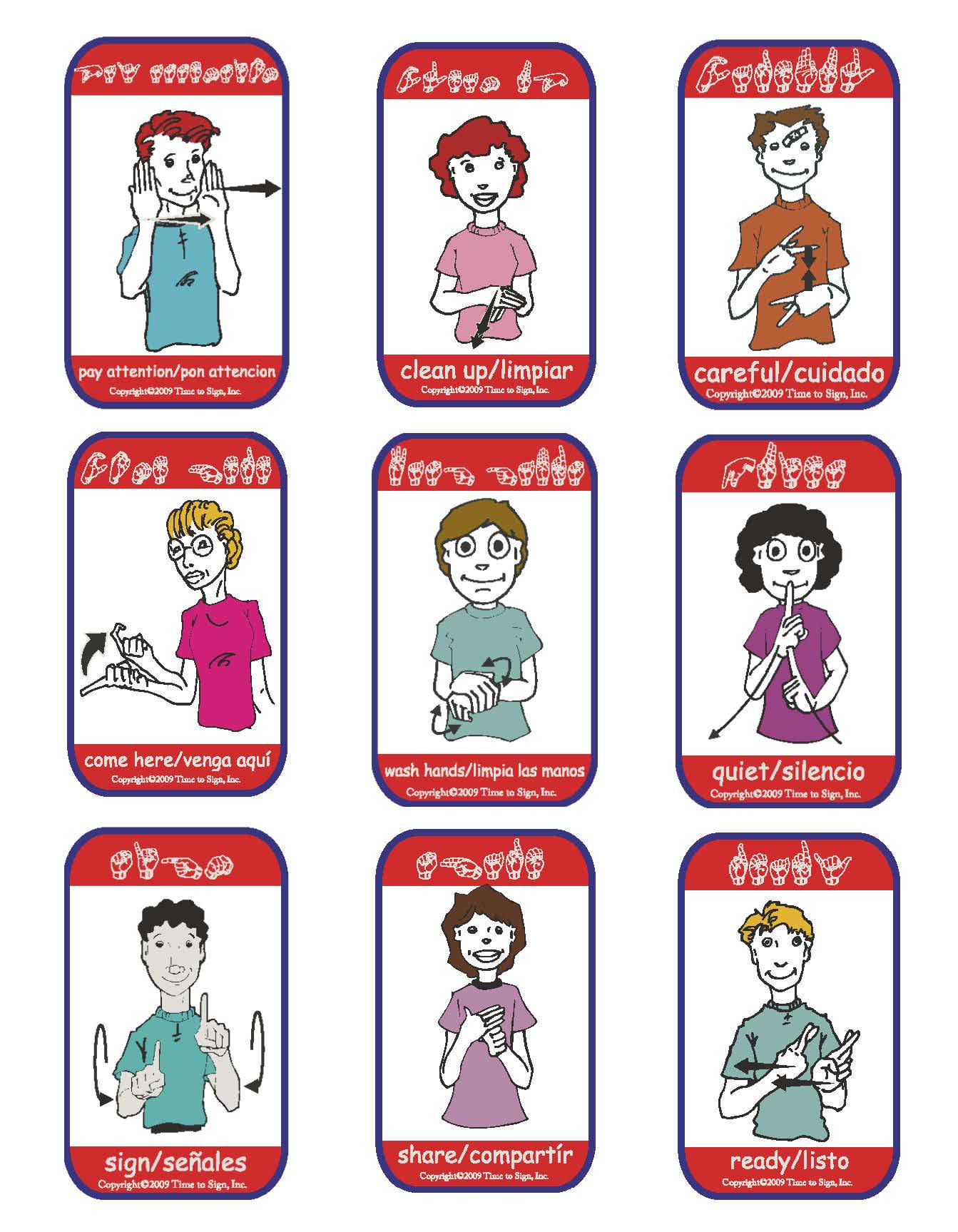 ASL Learning With Small Poster Set: Harnessing the Power Sign Language ...