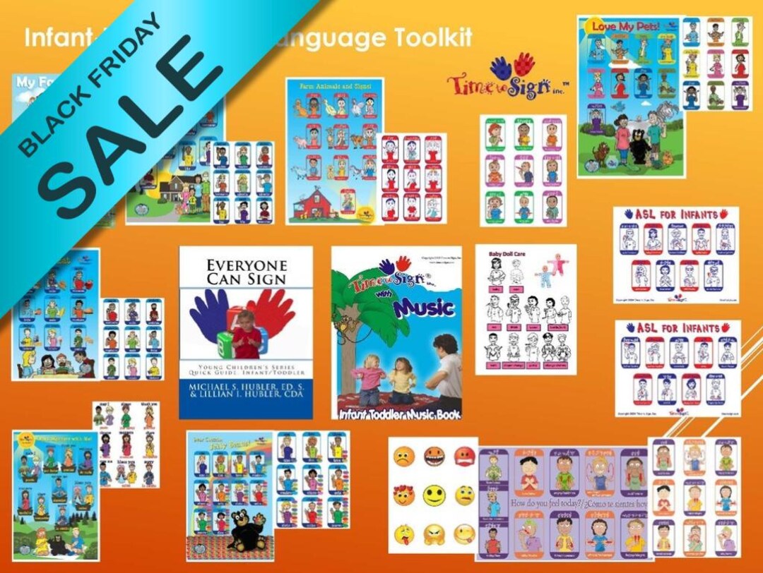 ASL Learning Toolkit: Books, Posters, and Resources for Infant and ...