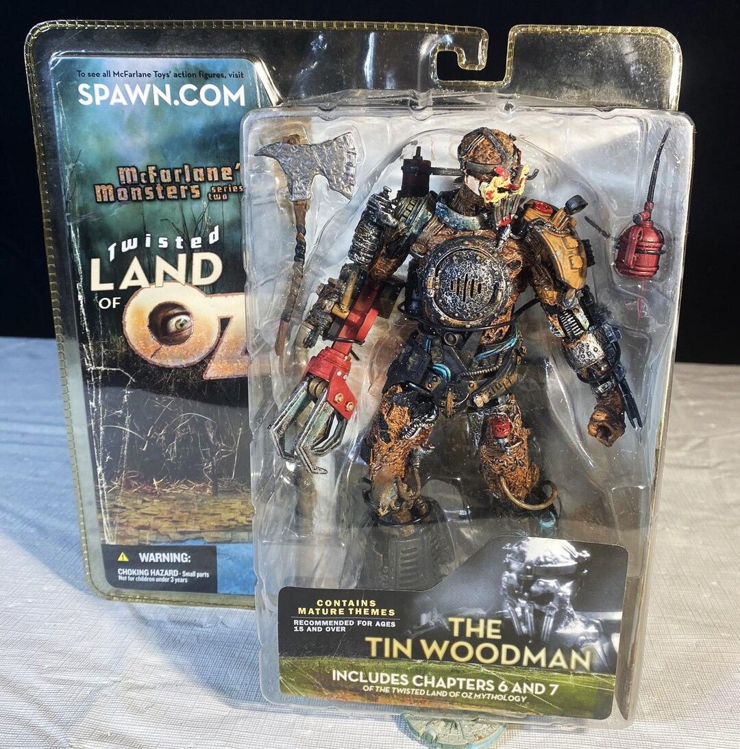 Mcfarlane Monsters Twisted Land of Oz Tin Woodman! - Etsy