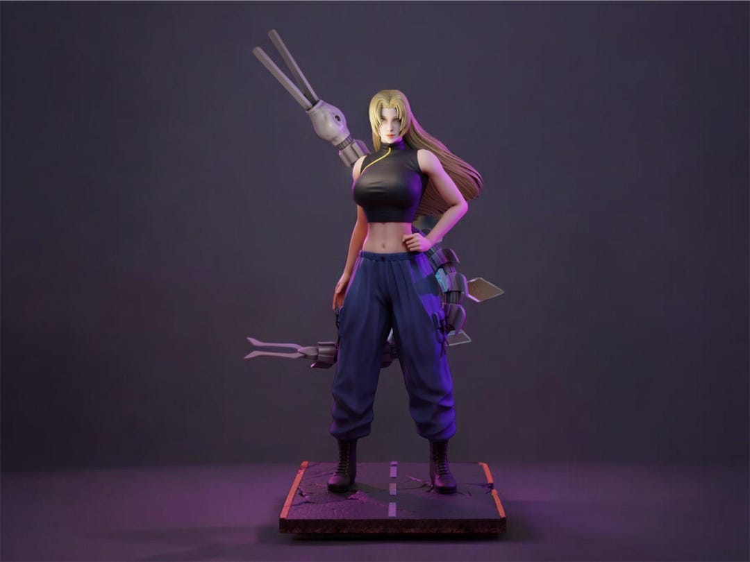 Yuki Tsukumo 3D Printed and Hand-painted Collectible Jujutsu Kaisen ...