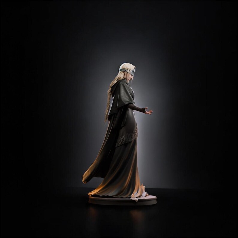 Firekeeper 3D Printed and Hand-painted Diorama Dark Souls Collectible ...