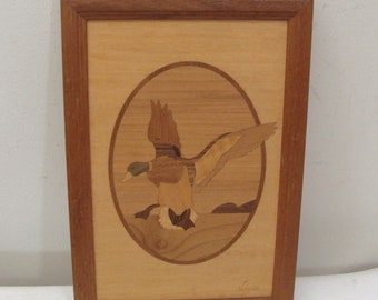 Wood Inlay Picture | Etsy