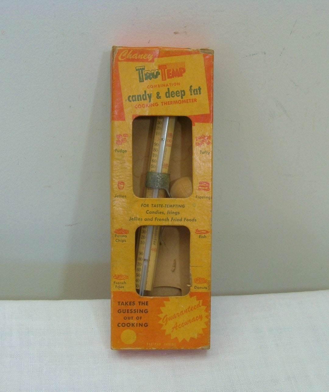 Vintage Chaney Tru Temp Thermometer for Candy or Deep Fat - Etsy