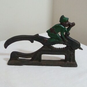 Vintage Cast Iron Elf Nutcracker - Etsy