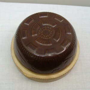 Vintage Stoneware Brown Leaf Bowl Cook-rite Cookware - Etsy