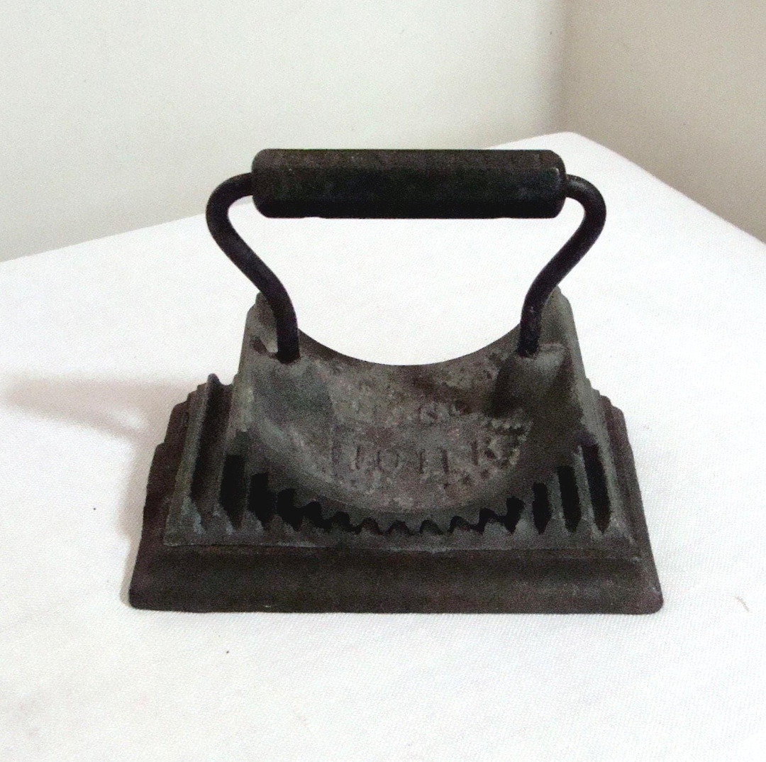 Vintage Antique Cast Iron Hand Fluter - Geneva Ill. Iron Crimper - Etsy