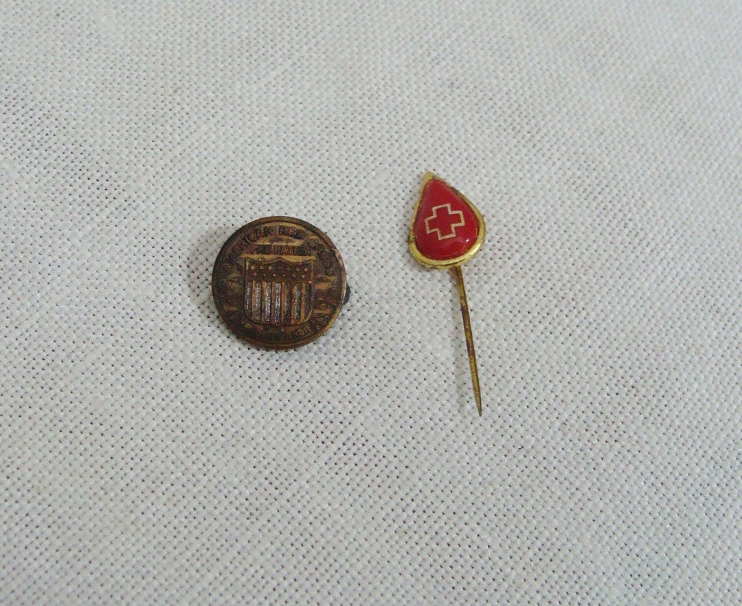 Vintage Lot of 2 Blood Donor Pins - Etsy