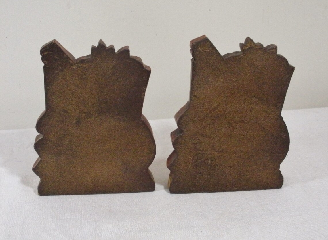 Vintage Syroco Mandolin Bookends - Roses & Sheet Music - Etsy