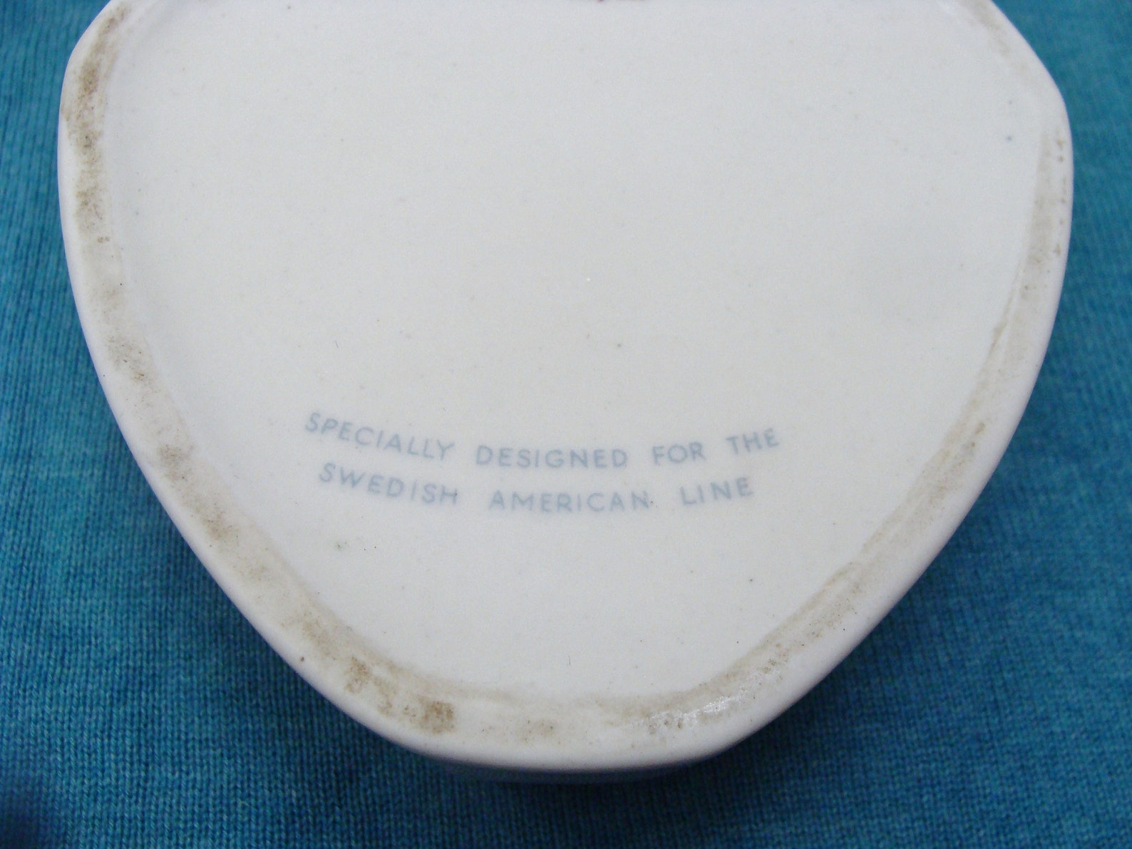 Vintage Swedish American Line Ashtray - Etsy