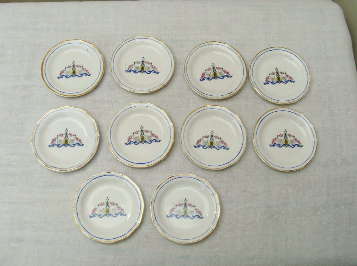 Vintage Set of 10 Butter Pats - Etsy