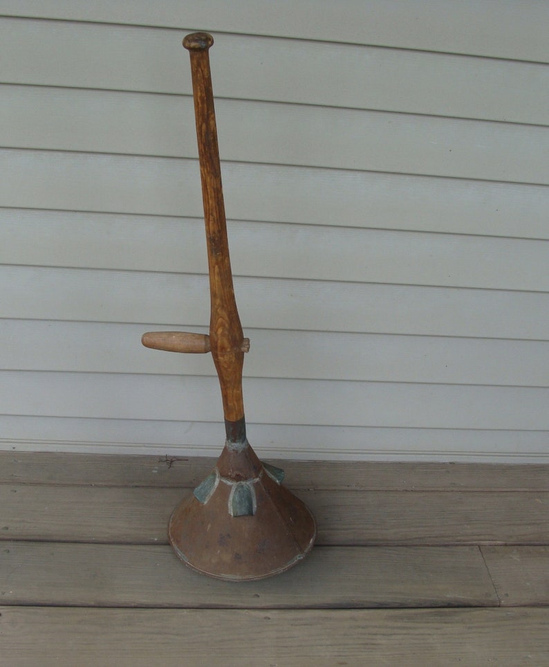 Vintage Antique Laundry Agitator - Hand Clothes Washer - Etsy