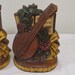 Vintage Syroco Mandolin Bookends - Roses & Sheet Music - Etsy