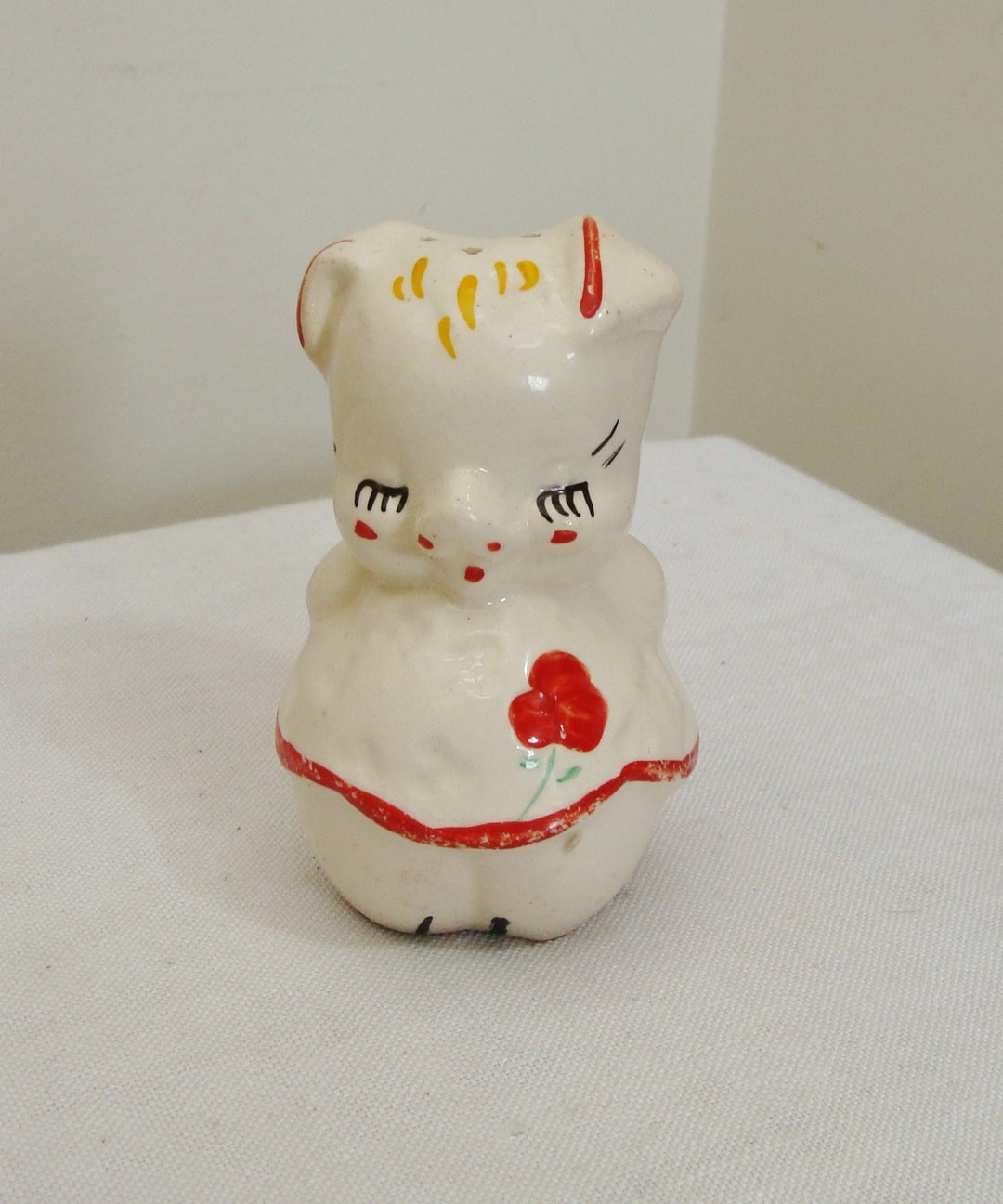 Vintage American Bisque Dancing Pig Shaker - Etsy