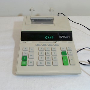 Vintage Royal 20PD Desktop Calculator - Etsy
