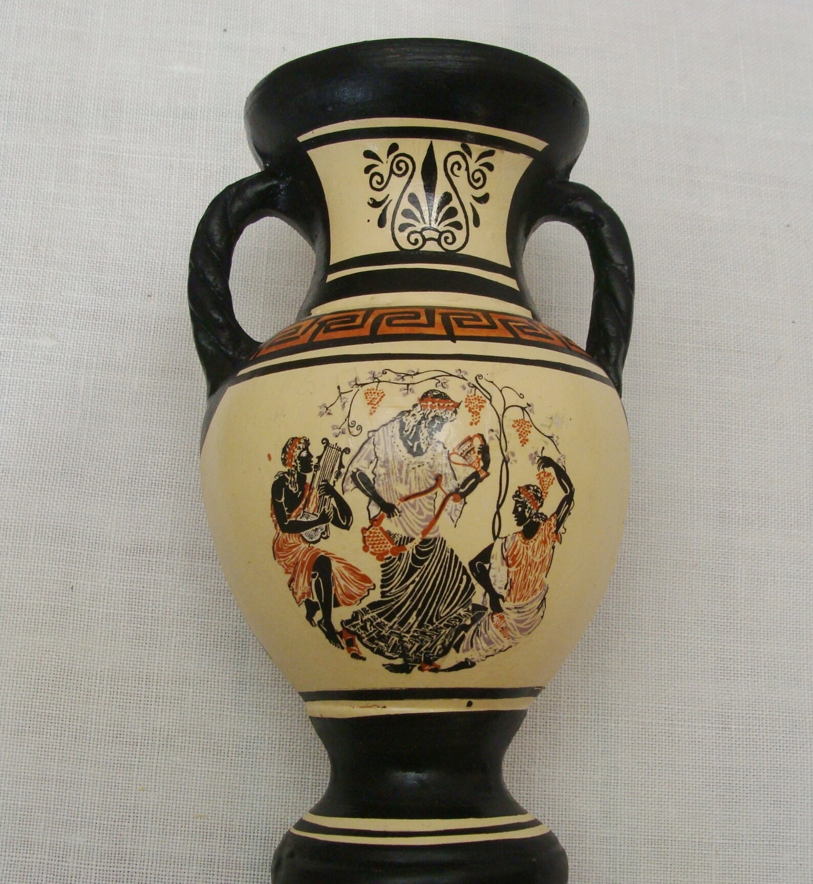 Vintage Ancient Greek Pottery Vase Replica | Etsy