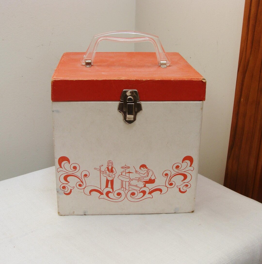 Vintage Platter Pak 45 Record Carrier With 20 Records - Mostly Country ...