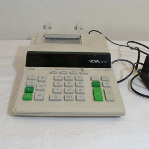 Vintage Royal 20PD Desktop Calculator - Etsy