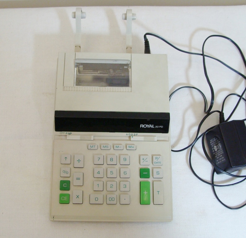 Vintage Royal 20PD Desktop Calculator - Etsy