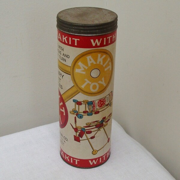 Vintage Tinker Toys - Etsy