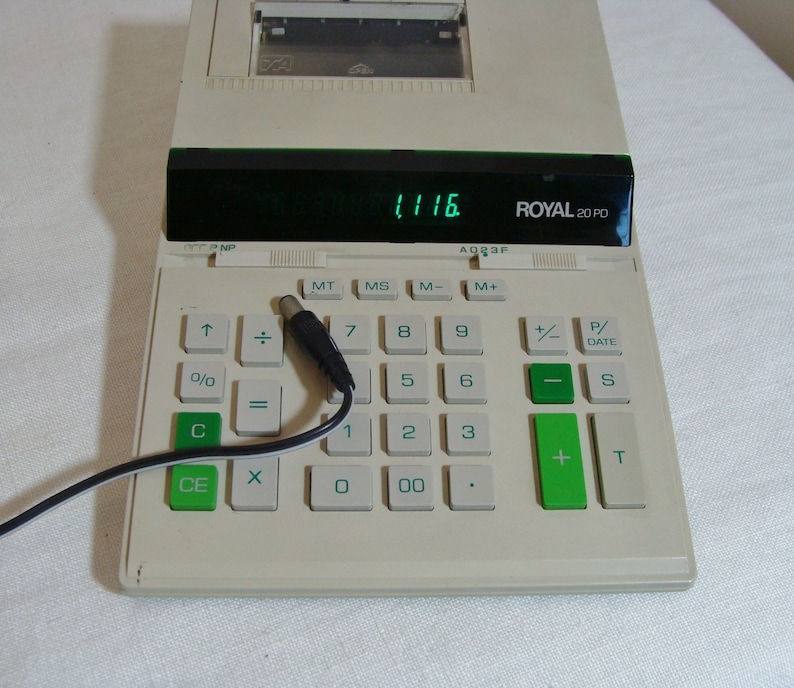 Vintage Royal 20PD Desktop Calculator | Etsy