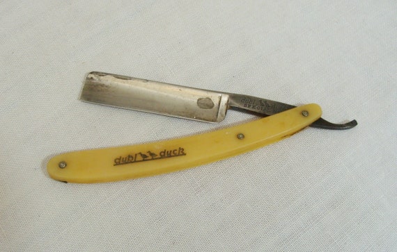 Vintage Dubl Duck Special No. 1 Straight Razor Pearlduck - Etsy