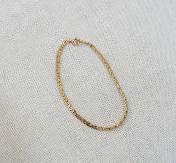 Vintage Amway Gold Tone Chain Bracelet - Etsy