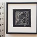 Visible Man Zentangle Inspired Art Archival White Ink on Black Art ...