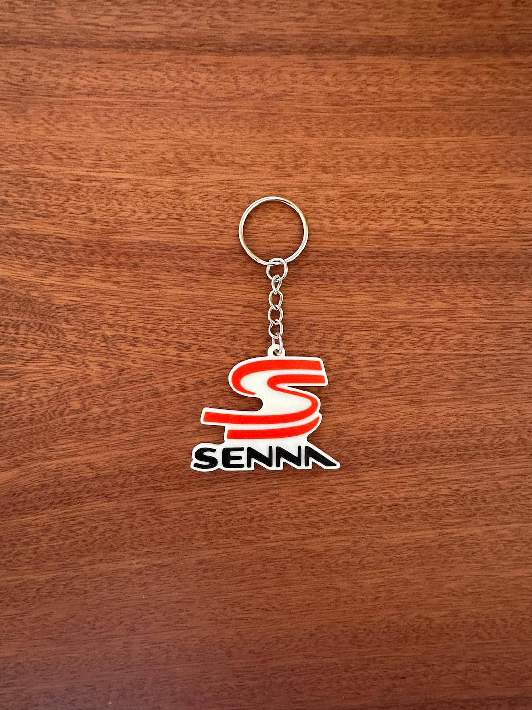 Ayrton Senna Formula 1 Logo Keychain - Etsy