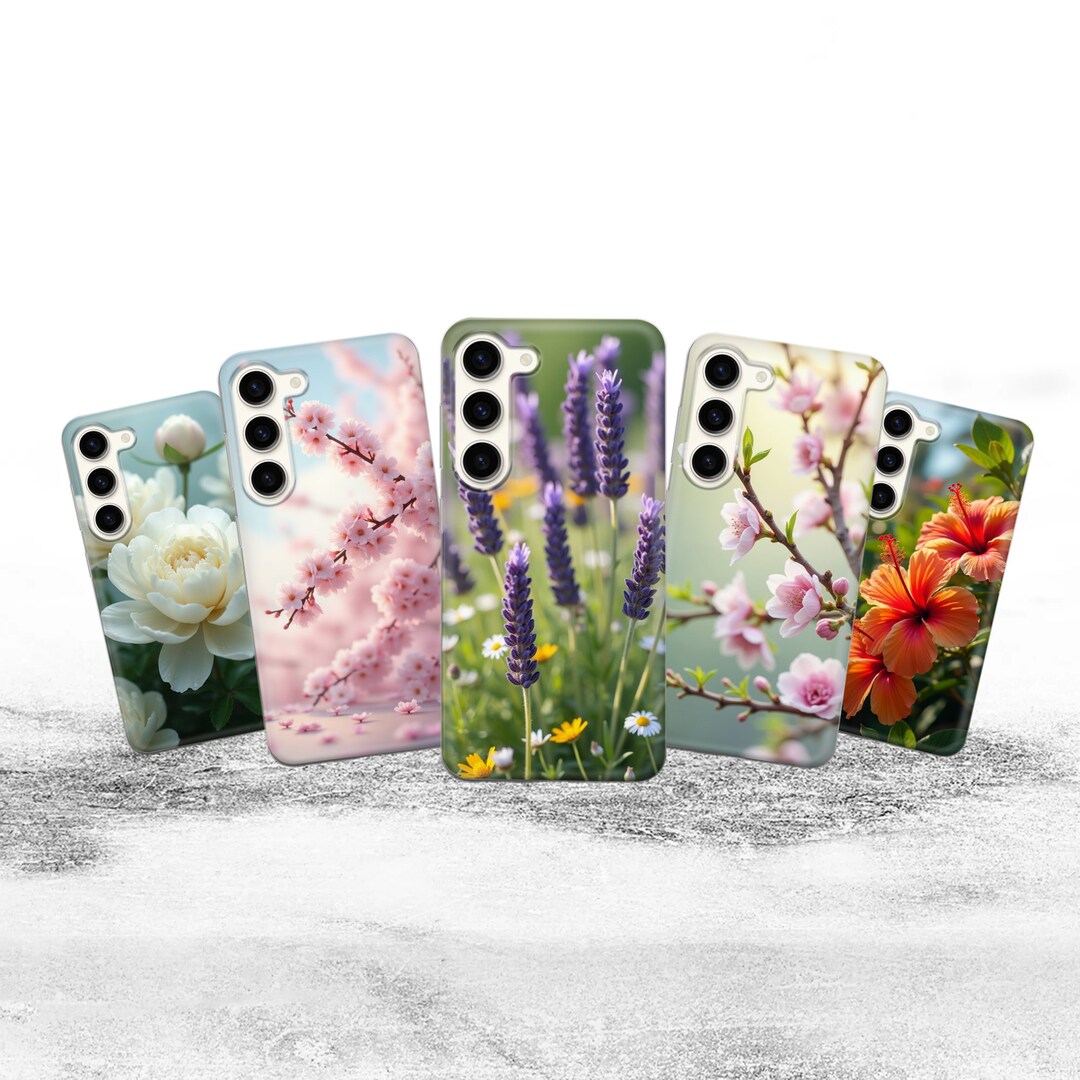 Fresh Bloom Phone Case Spring Branch Cover for Samsung Galaxy S24ultra ...