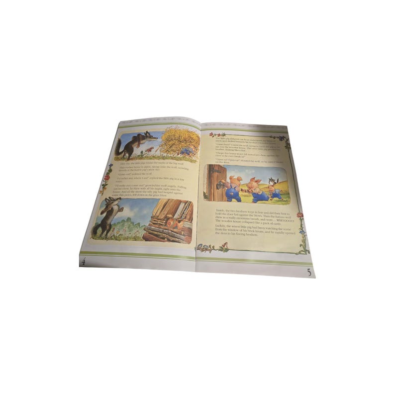 The Three Little Pigs & Snow White - Tormont Classics - Etsy