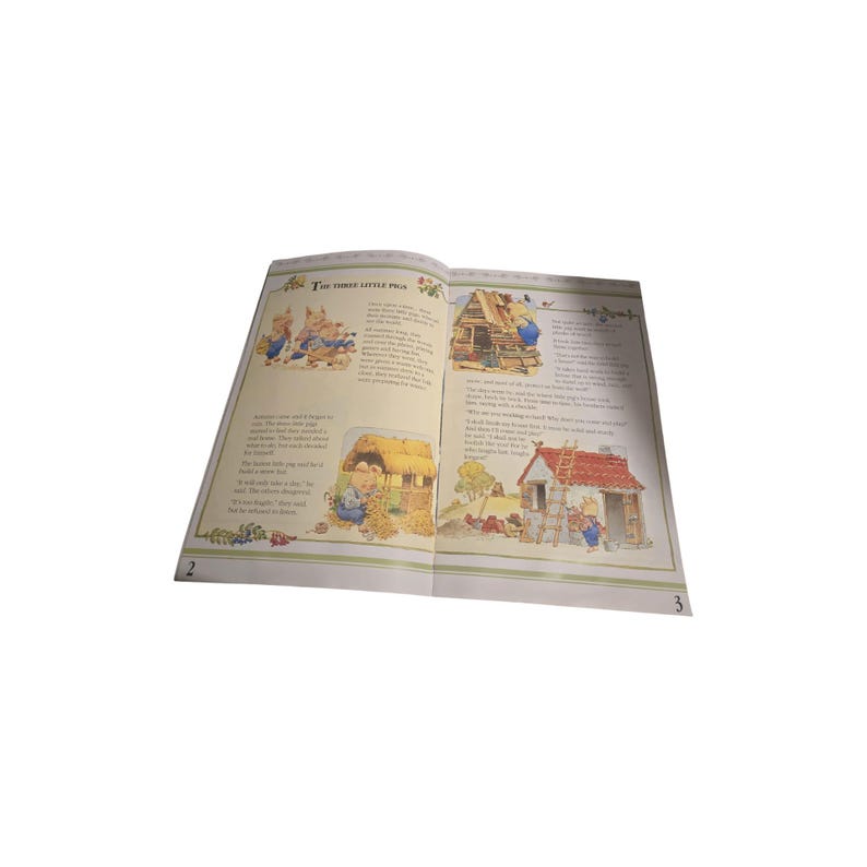 The Three Little Pigs & Snow White - Tormont Classics - Etsy