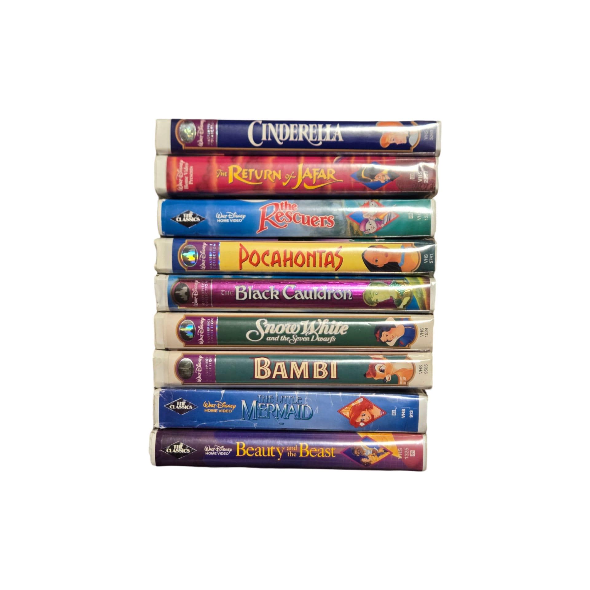 Walt Disney VHS Rare Collection 9x - Etsy