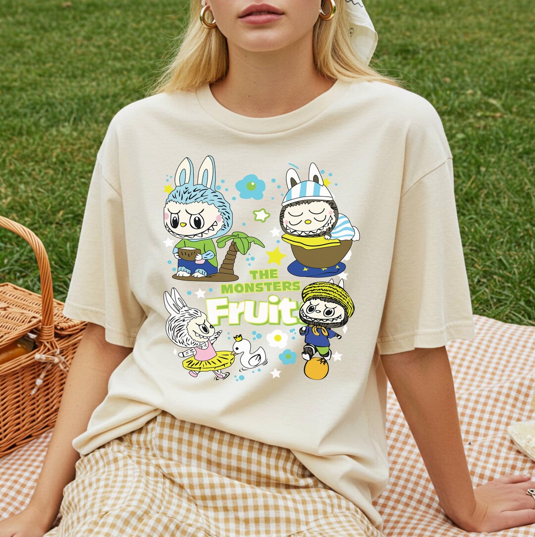 Labubu Shirt Funny Labubu T-shirt Pop Mart Labubu,labubu Girls Tshirt ...