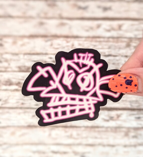 Jinx Arcane Graffiti Monkey Sticker League of Legends - Etsy