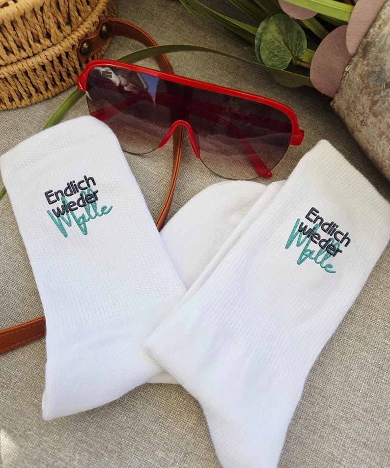 Embroidered Socks Finally Back in Mallorca, Embroidered Socks, Finally ...