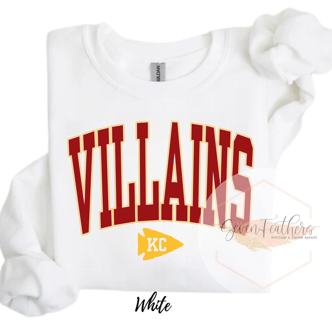 Non Distressed Villains KC Digital Download | Chiefs Sublimation PNG ...