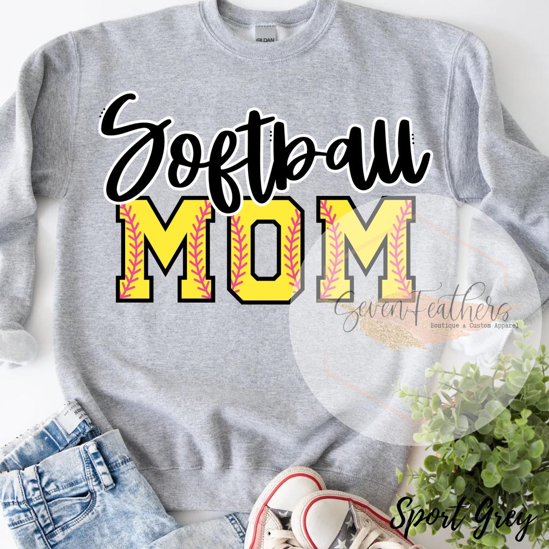 Softball Mom PNG | Digital Download | Sublimation Design | Softball Mom ...