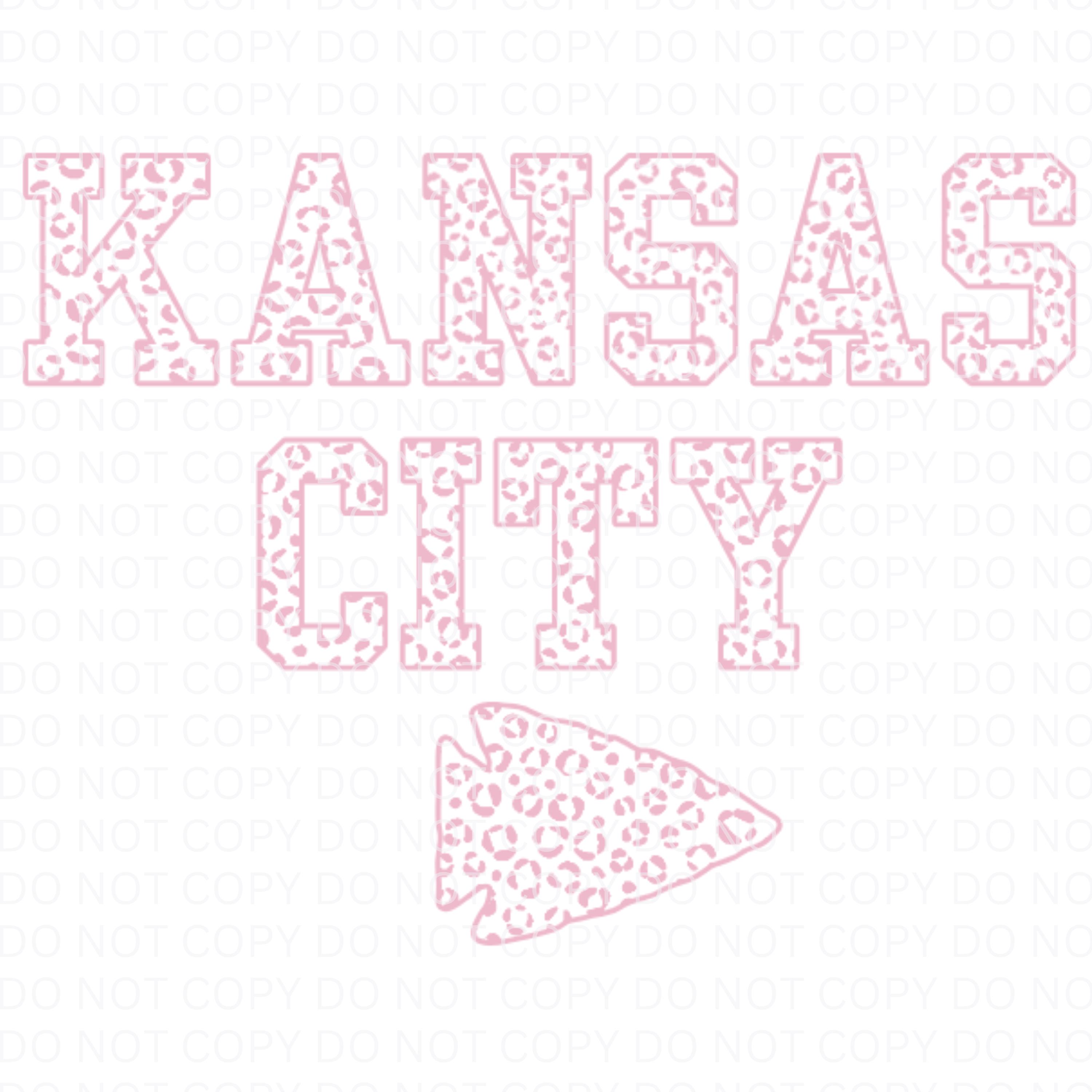 Kansas City Png, Pink Leopard Arrowhead, KC Sublimation, Football ...