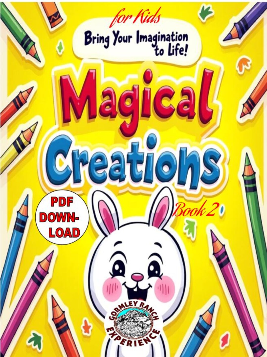 Magical Creations Child Coloring Book #2 - Etsy