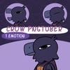 Crow Pngtuber | Crow | Cute Vtuber Model | Bird | Chibi | Twitch ...