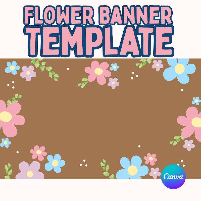 Flower Banner - Etsy