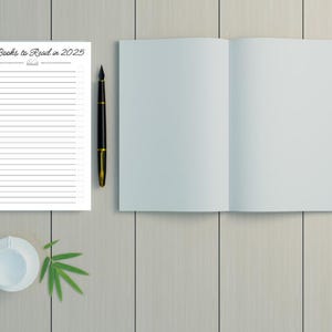 2025 Reading Challenge Printable: 25 Books to Read in 2025, Book ...