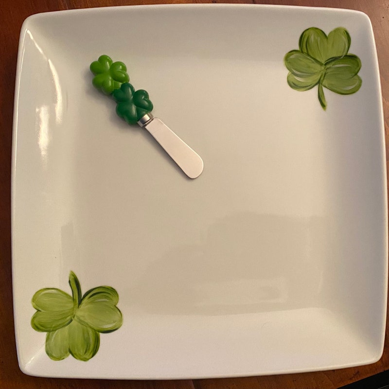 Shamrock Plates - Etsy