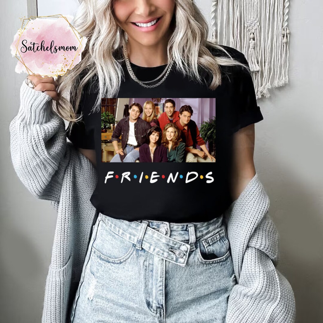 Friends Series Shirt for Fan ,joey Friends Shirt, Chandler Bing Shirt ...