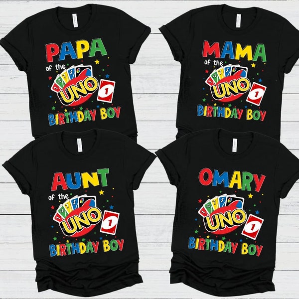 Uno Birthday Shirt - Etsy